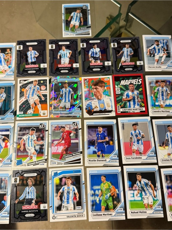 adidas | Toys | 25 Argentina National Team Soccer Card Lot Fifa World ...